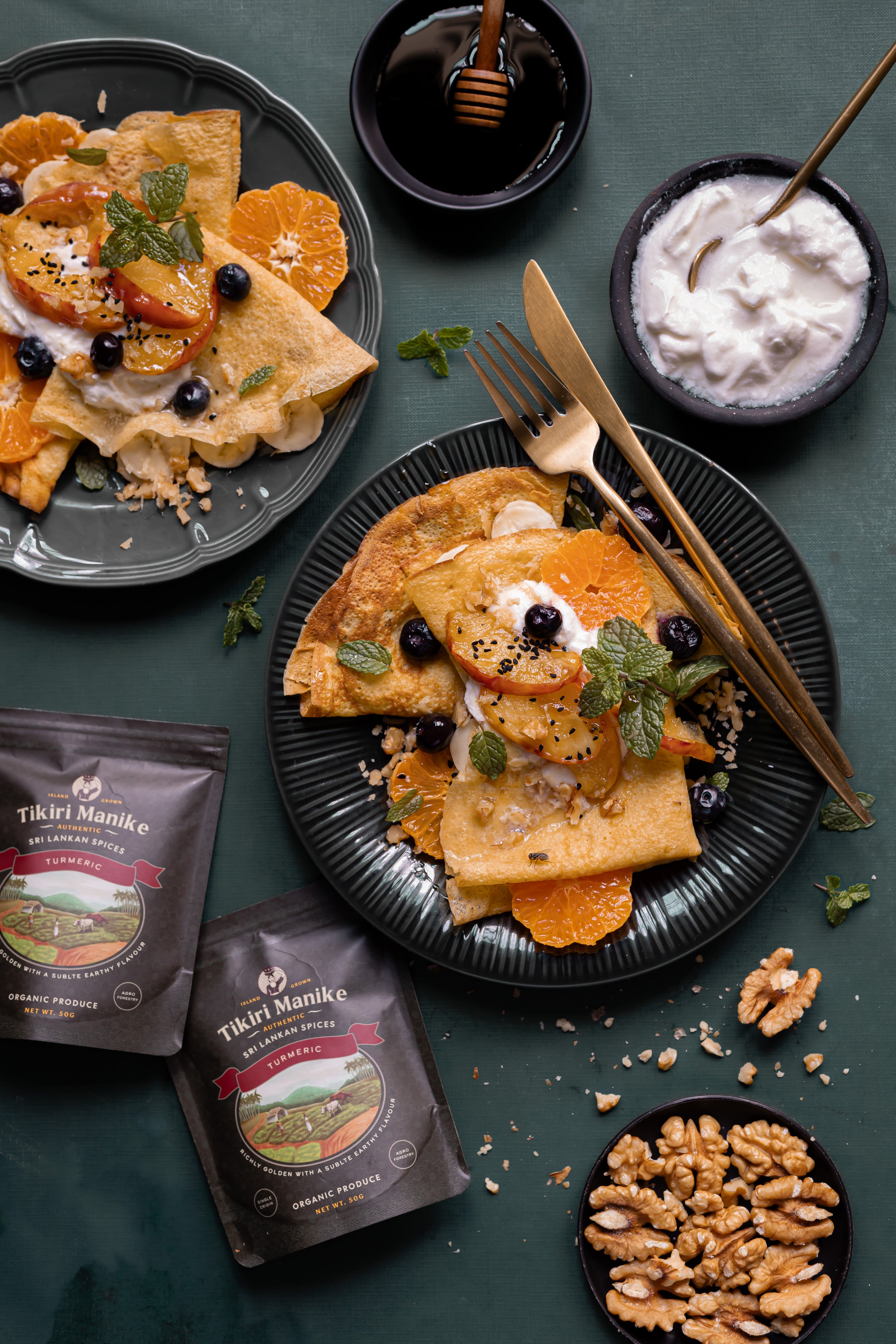 Turmeric Crepes – Tikiri Manike